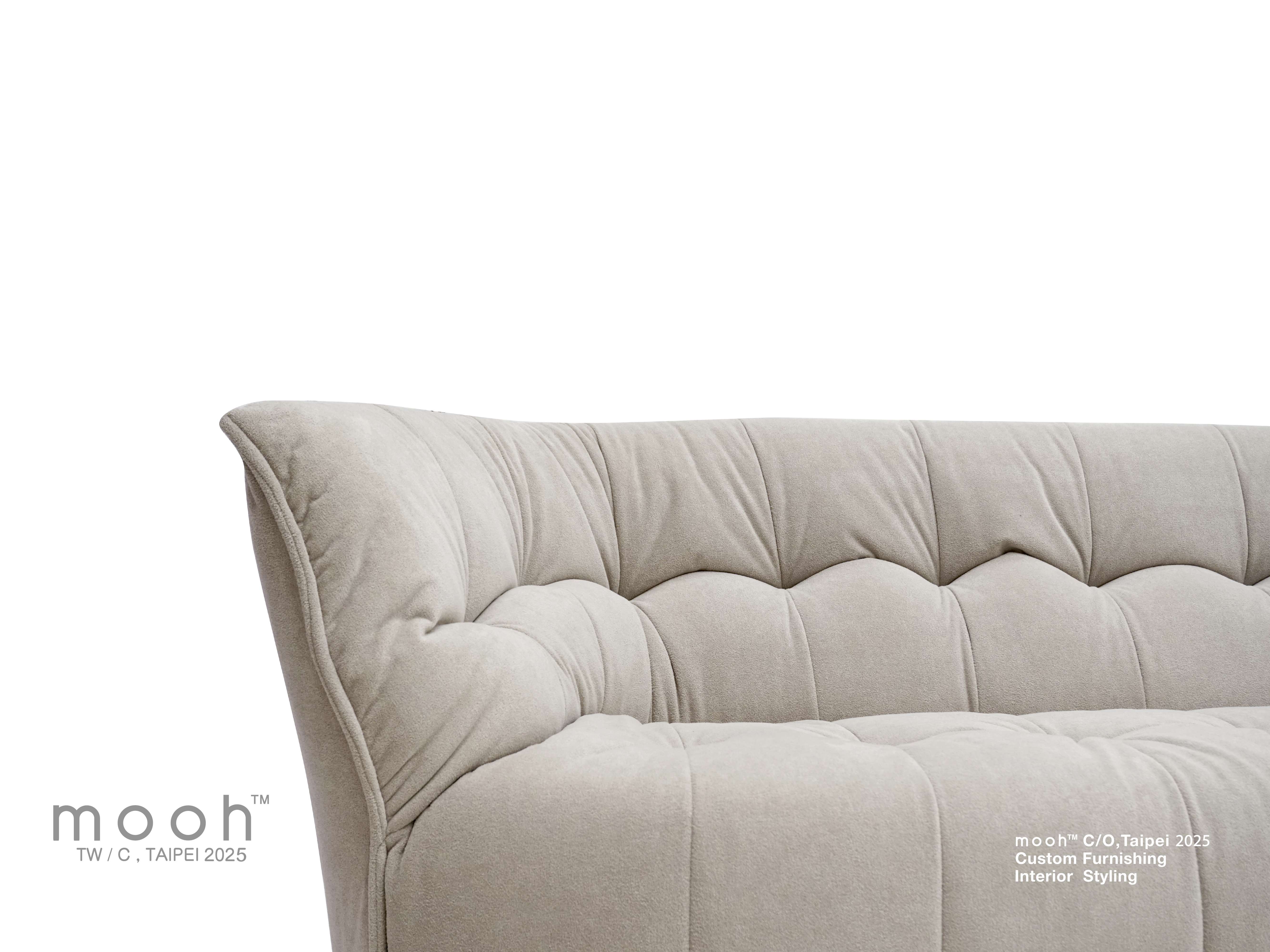 [mooh select]洛米 │ 三人沙發 - mooh Living．墨禾製作