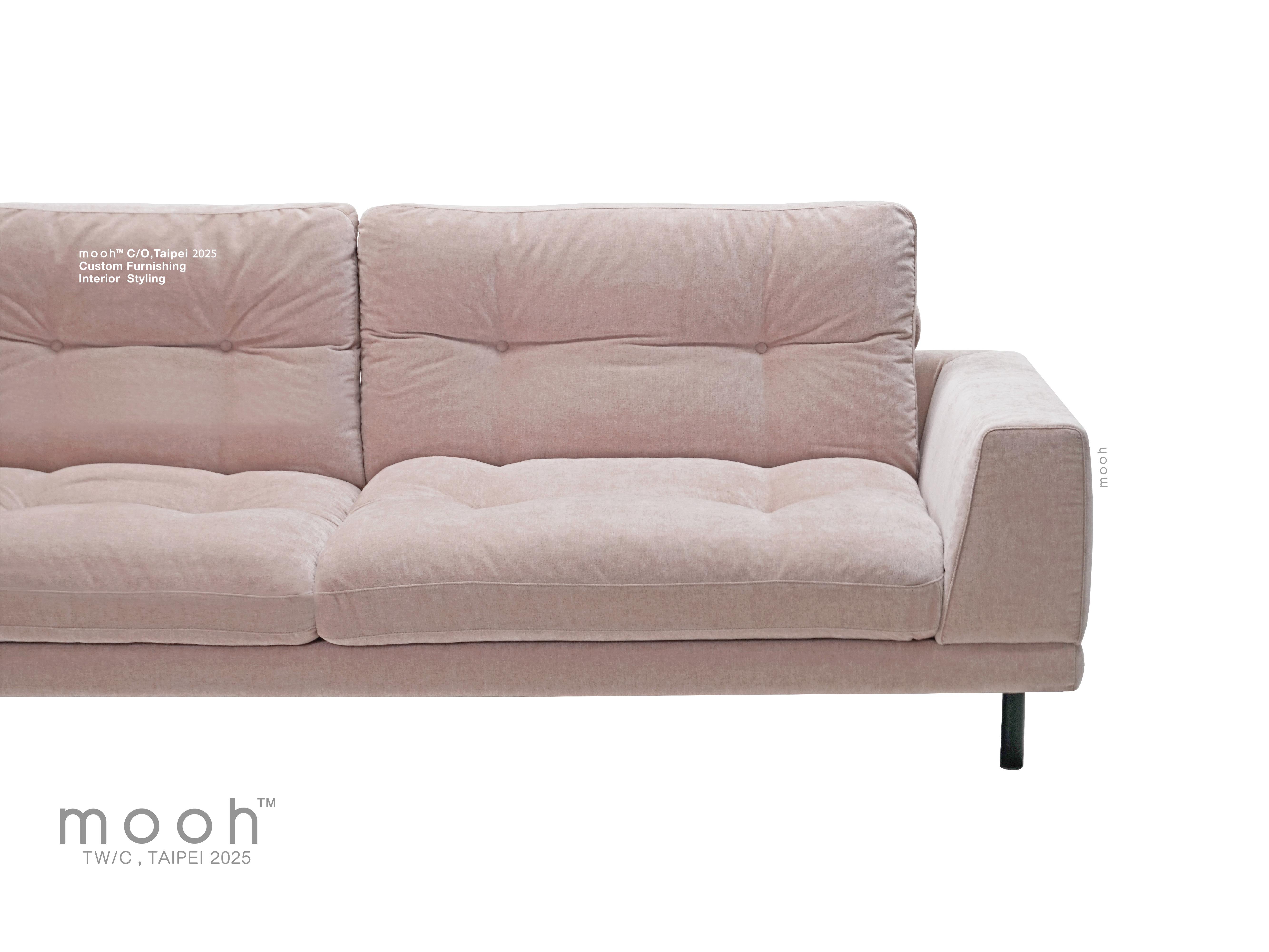 瑞克 │ 三人沙發 - mooh Living．墨禾製作